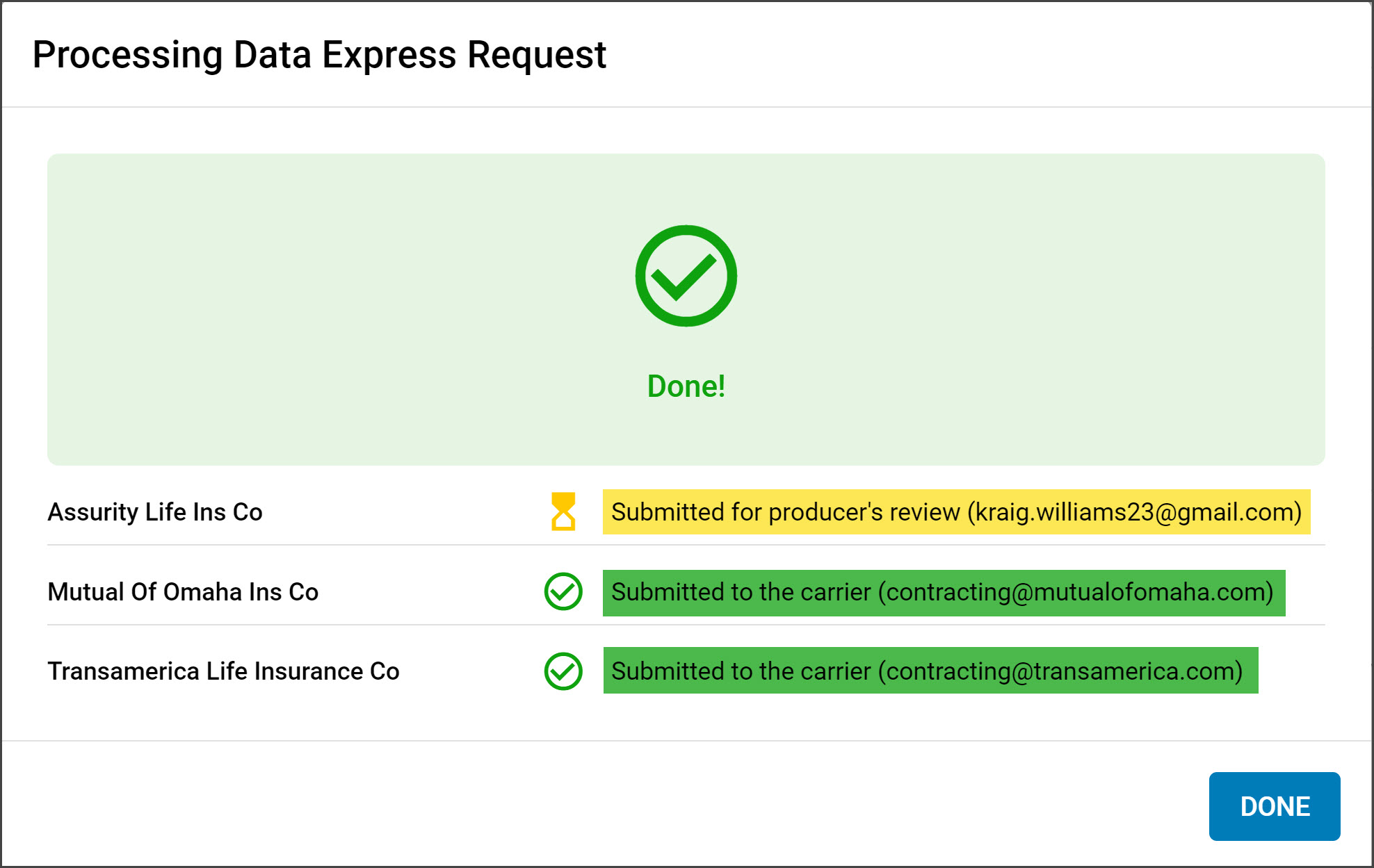 Data Express – Help Center