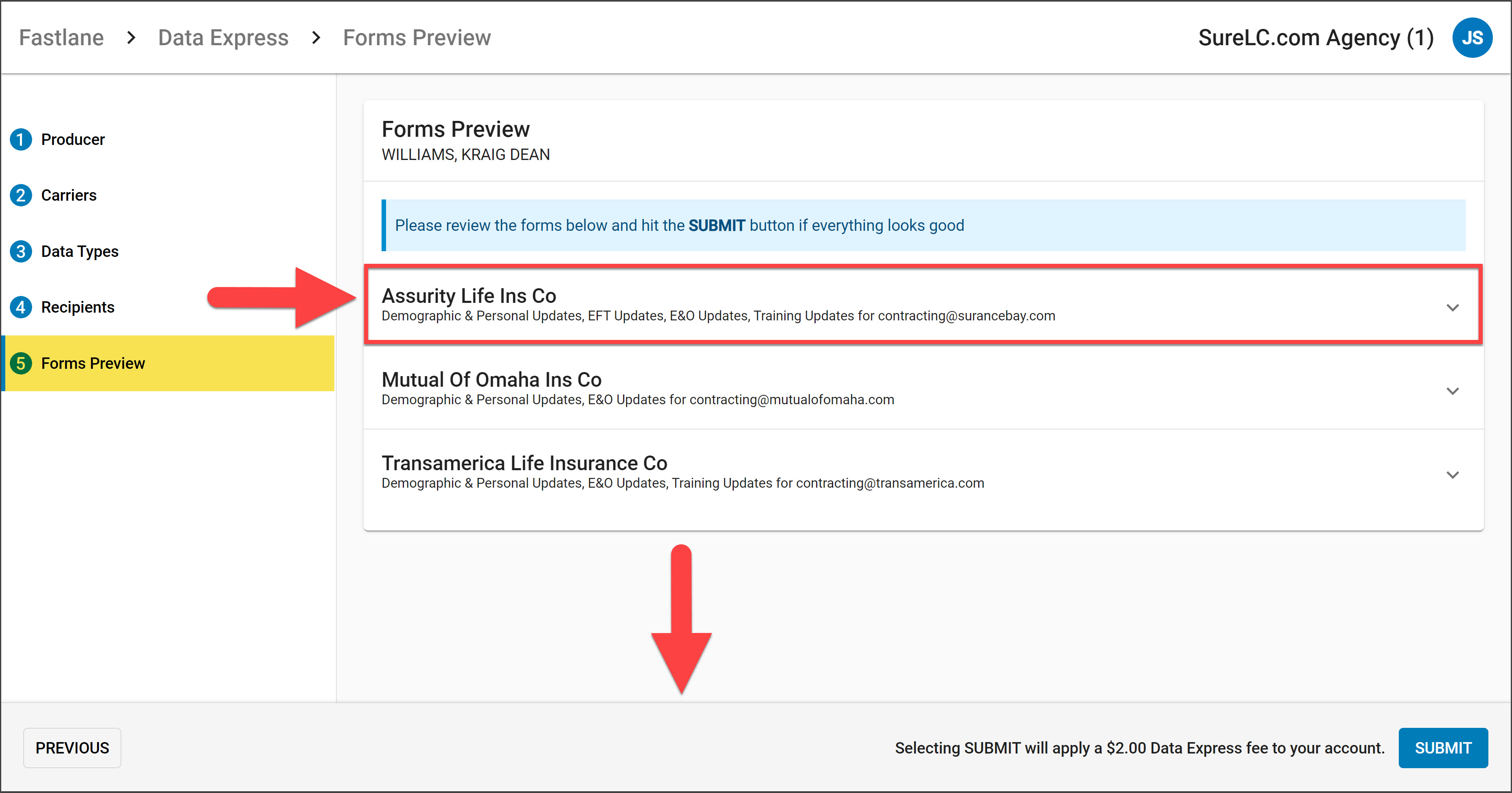Data Express – Help Center