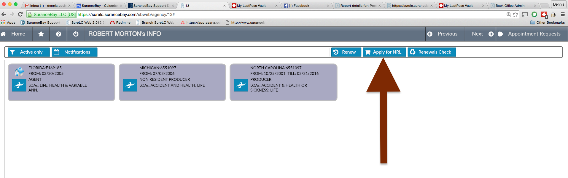 Apply for Non Resident License/Add Line of Authority – Help Center